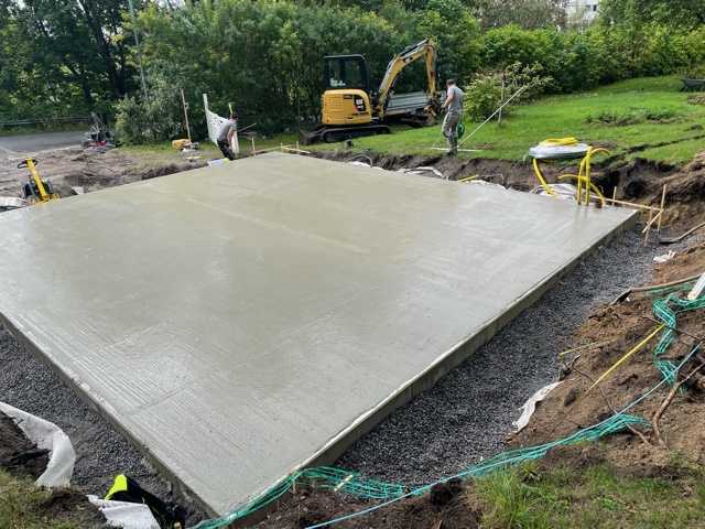 Betongplattor | Betonggjutning
