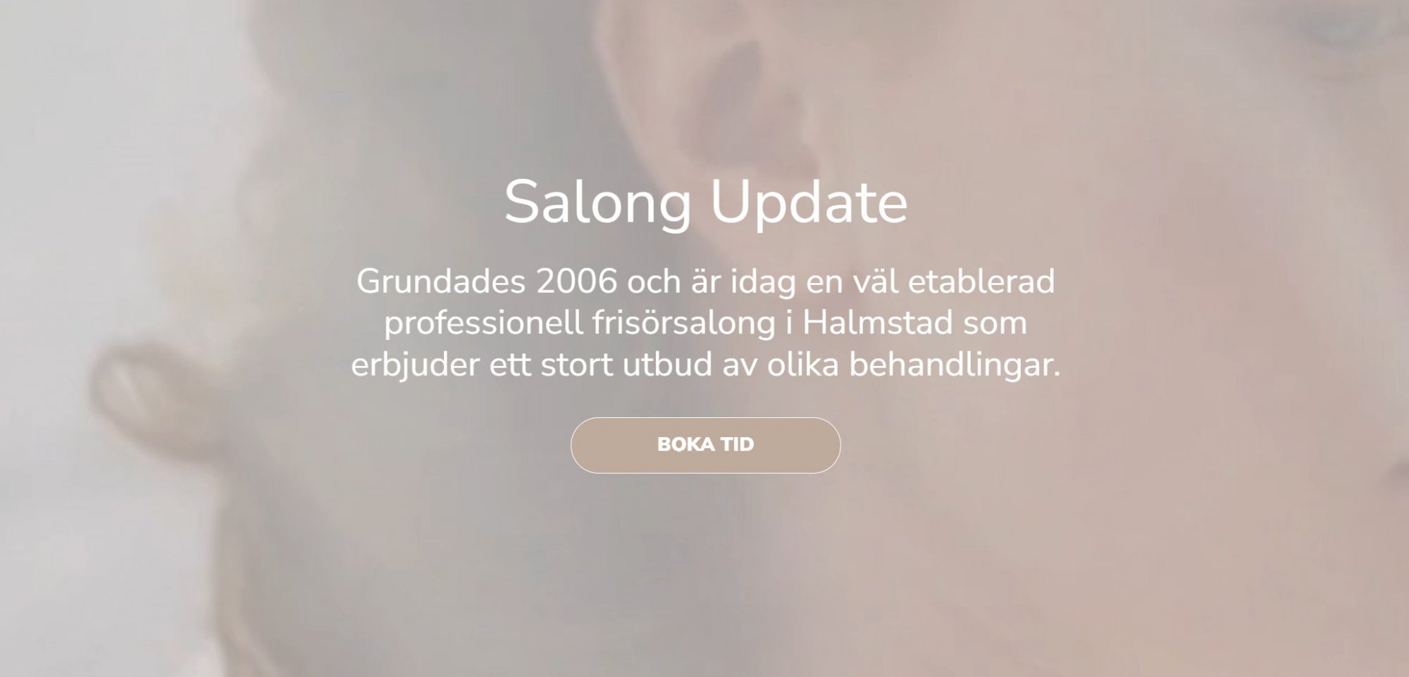 Boka din upplevelse | Salong Update